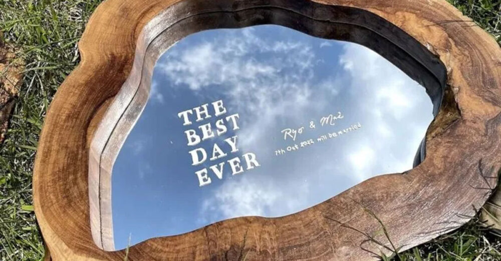 1分で完成！カッティングシートを貼るだけのウェルカムミラーDIY | ARCH DAYS